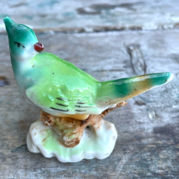 Accents | Vintage Ceramic Bird Figurine Miniature 195s Japan | Poshmark
